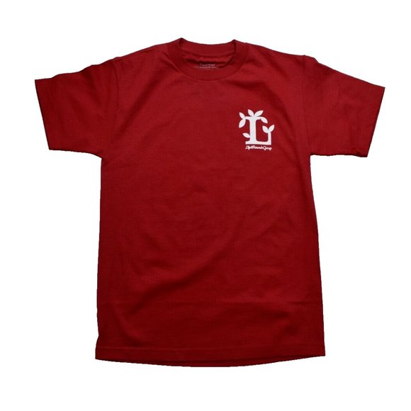 Lrg | Shirts | Lifted Research Group Mens Lrg Leafy L Red Tee Shirt New Small | Poshmark